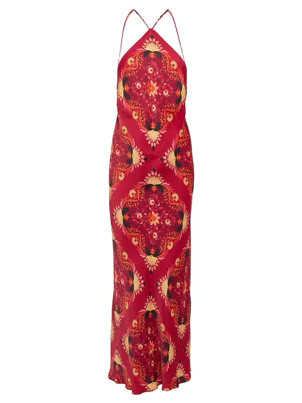 Farm Rio Printed Maxi Dress - Multicoloured