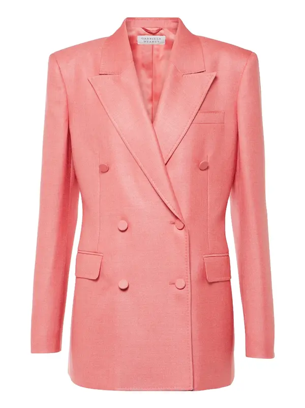 Gabriela Hearst Gavin Blazer - Pink