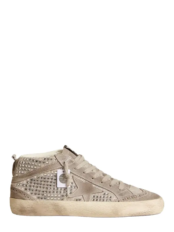 GOLDEN GOOSE Mid Star Sneakers - Neutrals
