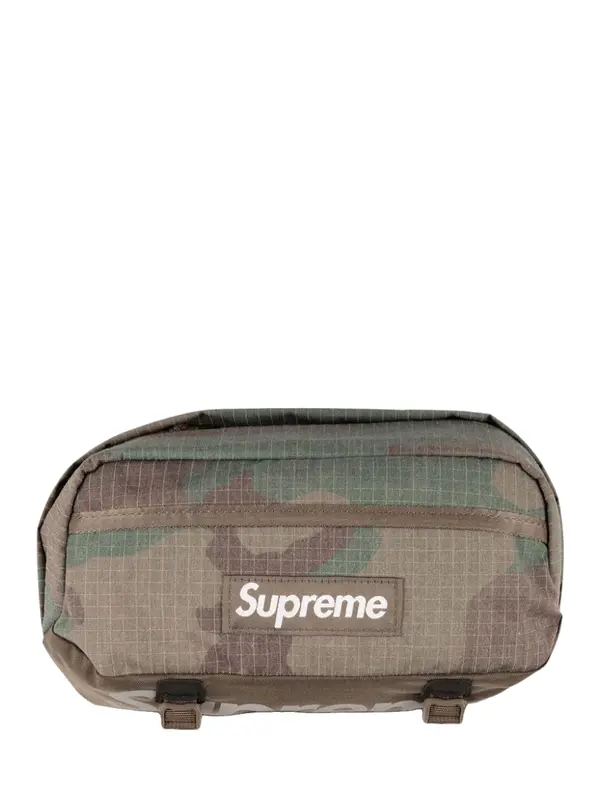 Supreme Camouflage-print Ripstop Belt Bag - Brown