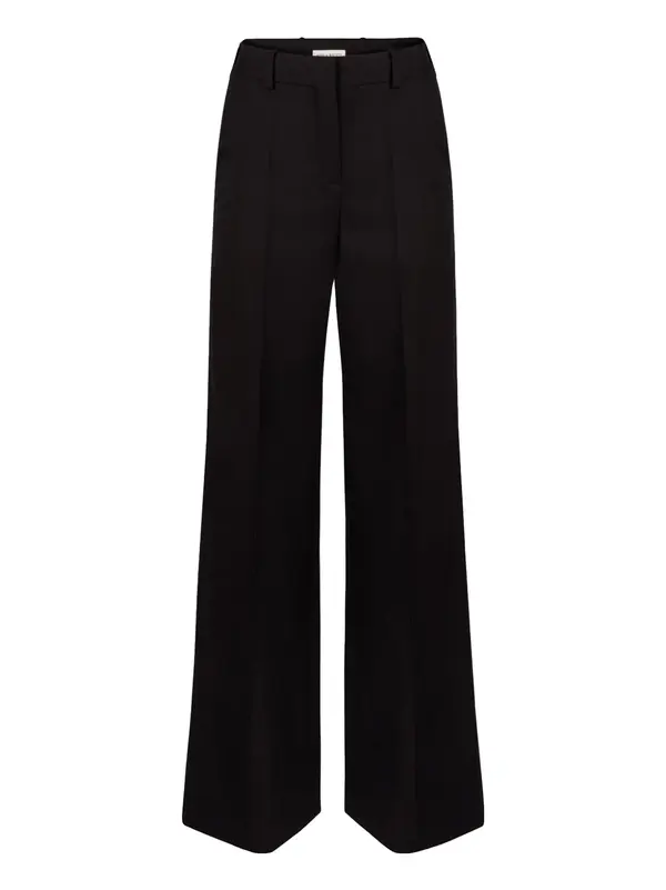 Nina Ricci Wide-leg Trousers - Black