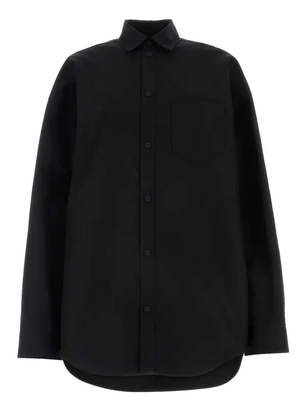 Balenciaga Cotton Shirt - Black