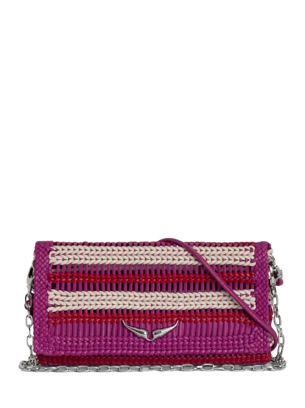 Zadig&Voltaire Medium Rock Eternal Clutch Bag - Pink