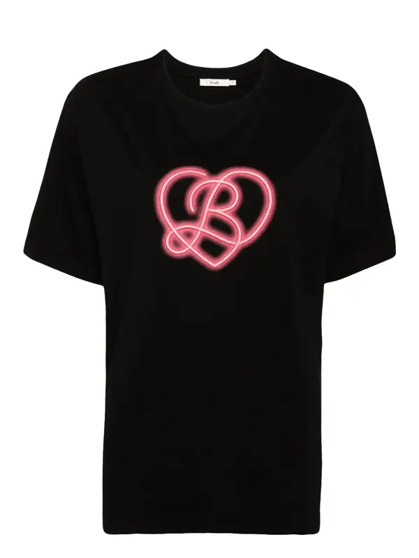 B+AB Logo-print T-shirt - Black