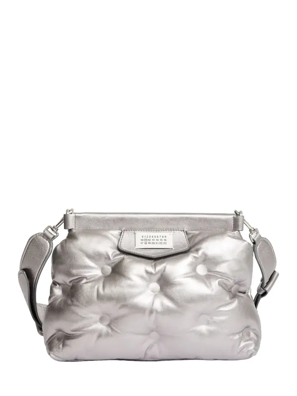 MAISON MARGIELA Small Glam Slam Classique Shoulder Bag - Silver