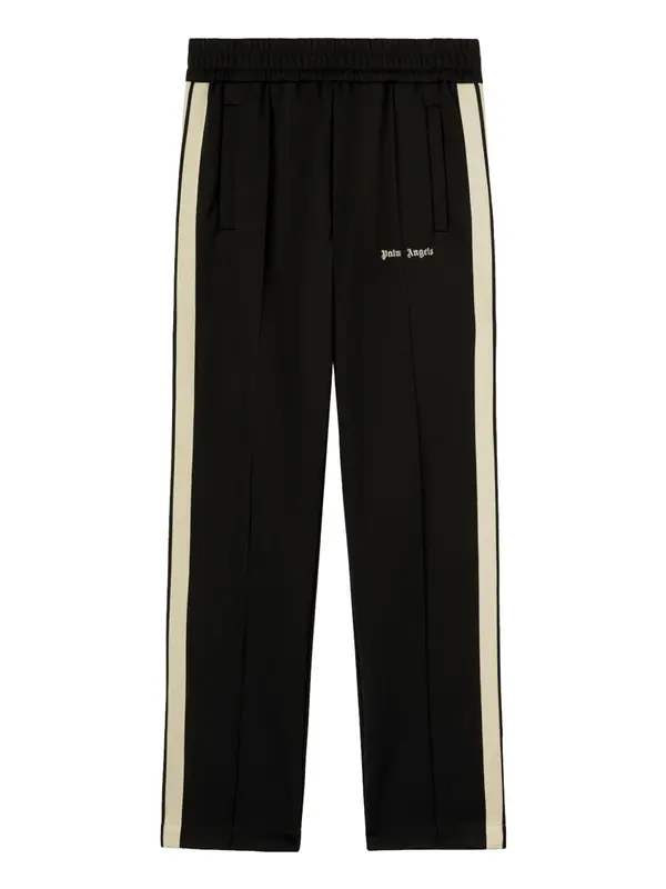 Palm Angels Logo-print Track Pants - Black