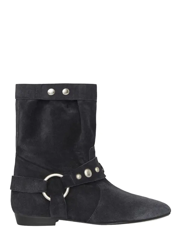 Isabel Marant Stania Studded Boots - Black
