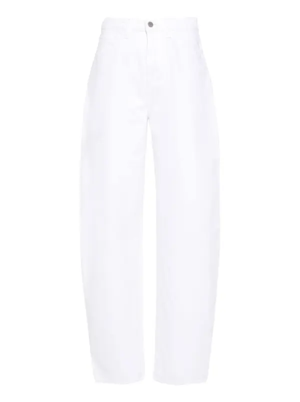 3x1 Nicole Tapered Jeans - White