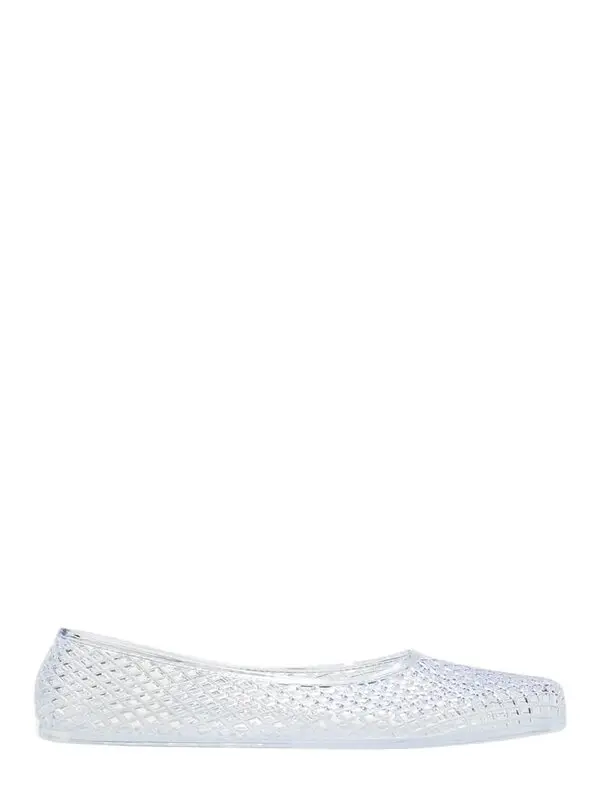 ANCIENT GREEK SANDALS Iro Ballerina Flats - Clear