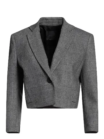 Pinko Single-breasted Flannel Blazer - Grey