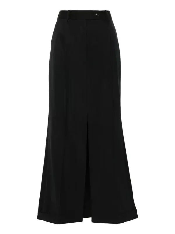 Viktor & Rolf High-waisted Maxi Skirt - Black