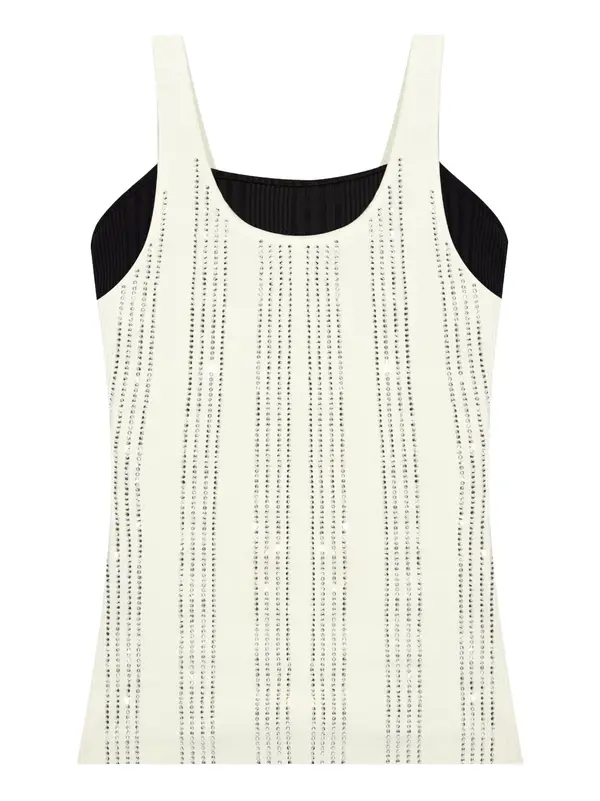 Attico Double-layered Tank - White