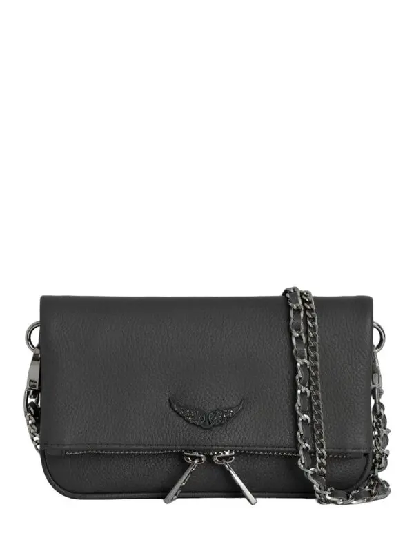 Zadig&Voltaire Rock Leather Clutch - Black