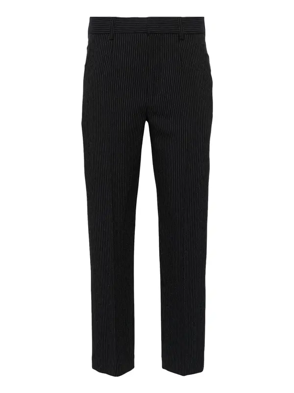 Isabel Marant Ritana Pinstriped Trousers - Blue