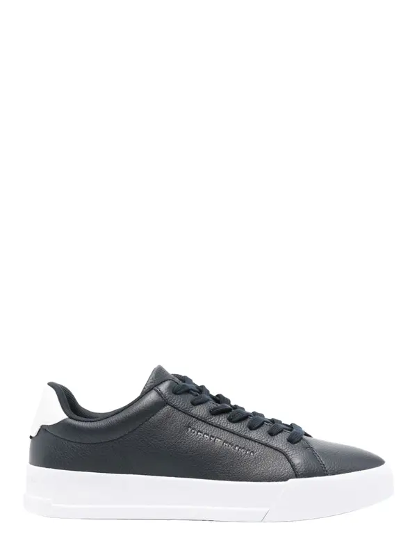 Tommy Hilfiger Court Leather Sneakers - Blue