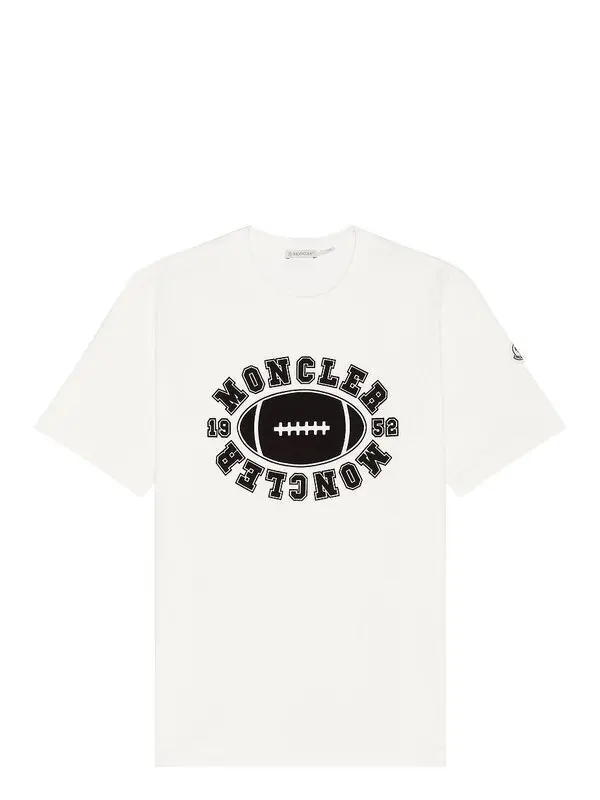 Moncler Graphic Tee - White