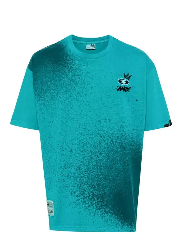 AAPE BY *A BATHING APE Fancy Cotton T-shirt - Blue