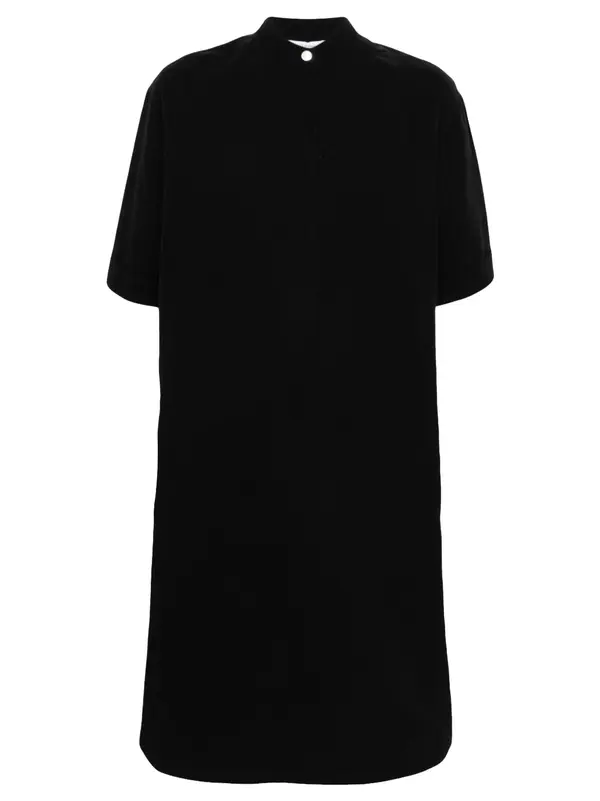 NICCOLO PASQUALETTI Short-sleeve Shift Dress - Black