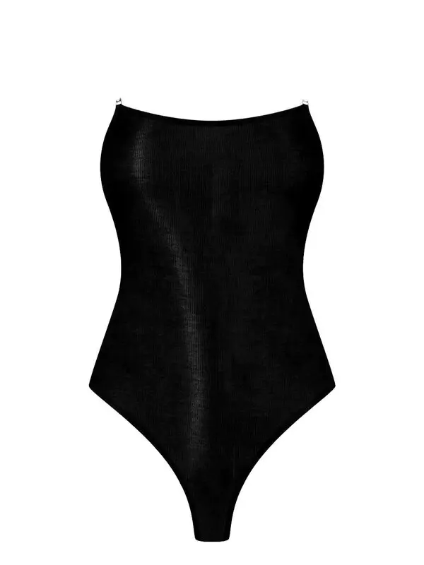 MAISON CLOSE La Femme Amazone Bodysuit - Black