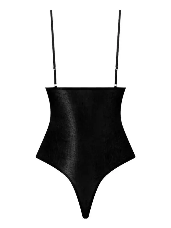 MAISON CLOSE La Femme Amazone Bodysuit - Black