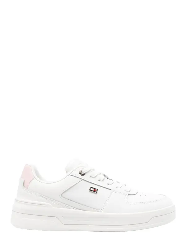 Tommy Hilfiger Court Leather Sneakers - White