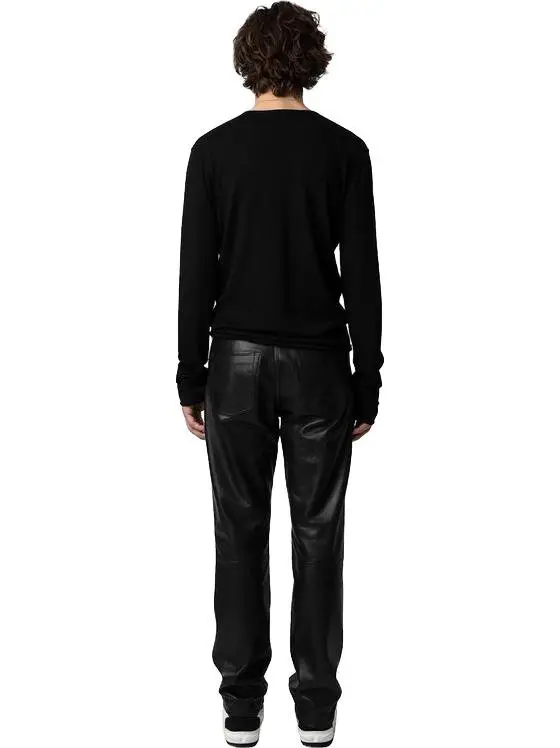 Zadig&Voltaire John Leather Pants - Black