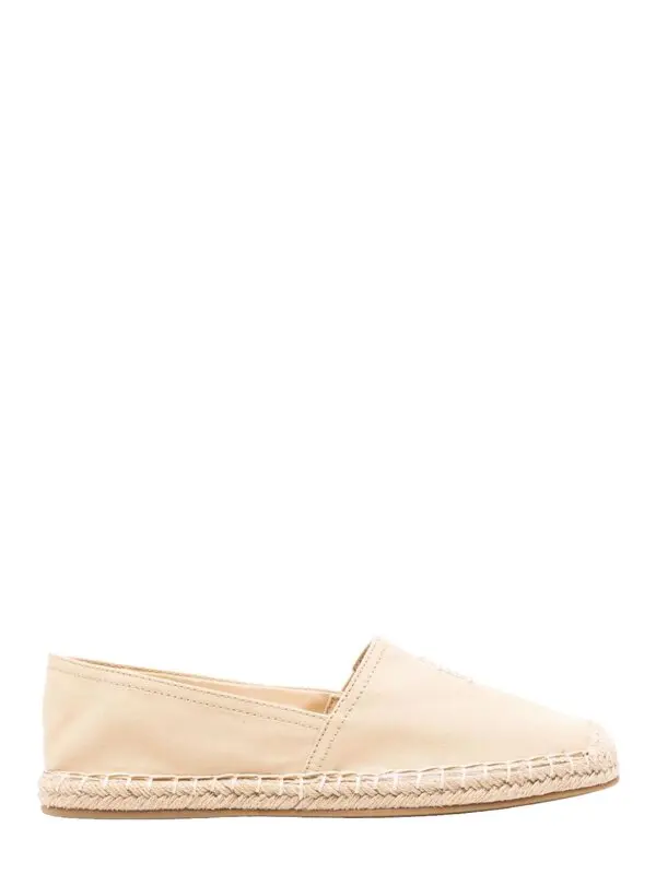 Tommy Hilfiger Logo-embroidered Espadrilles - Neutrals