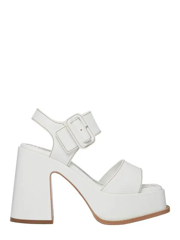 Stella McCartney Skyla 125mm Platform Sandals - White