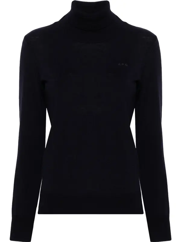 A.p.c. Sybille Wool Jumper - Blue