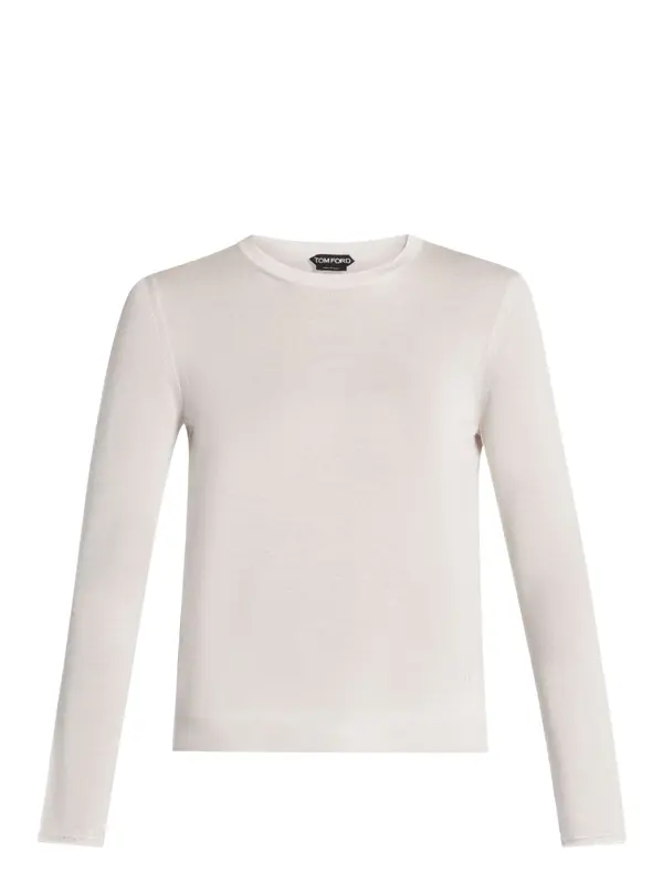 TOM FORD Knitted Top - Neutrals