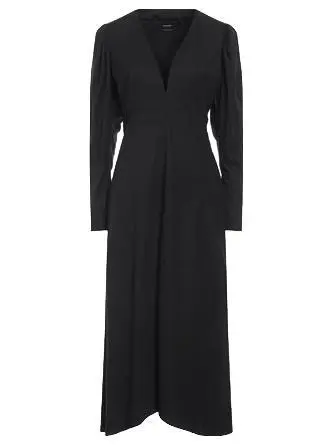 Isabel Marant Étoile Lyocell, Elastane, Silk Midi Dress - Black
