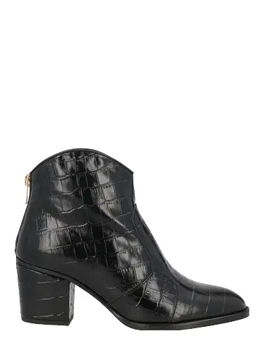 Zadig&Voltaire Leather Ankle Boots - Black