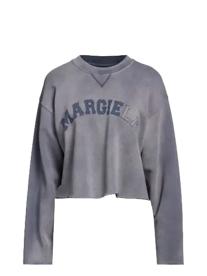 MAISON MARGIELA Cotton Sweatshirt - Purple