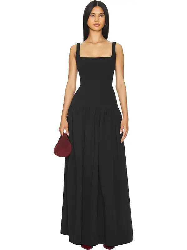 LOVERS AND FRIENDS Aria Maxi Dress - Black