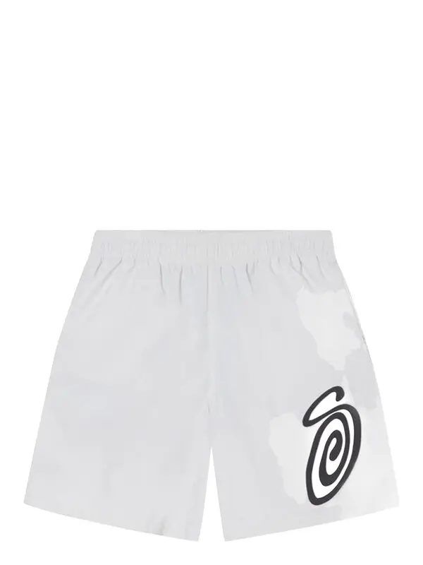 StÜssy Curly Water Short - White