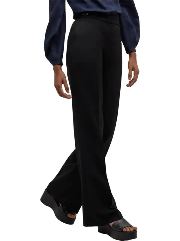 Gabriela Hearst Vesta Wide-leg Pants - Black
