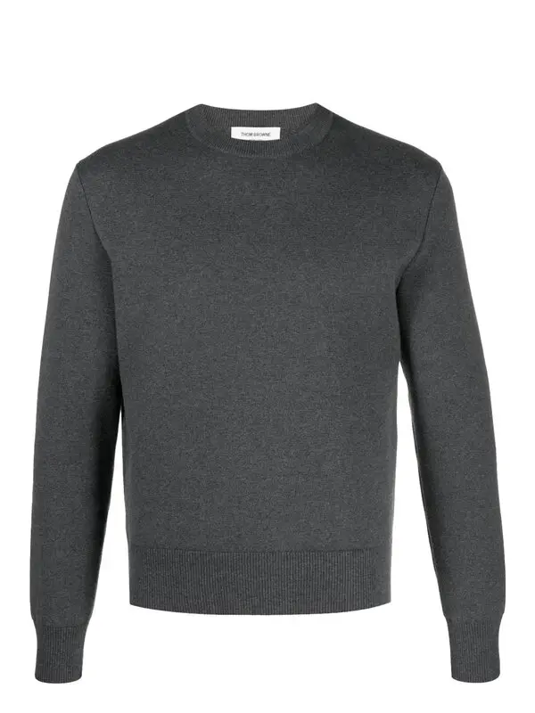 Thom Browne Crew-neck Jumper - Grey