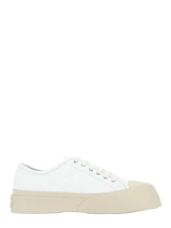 Marni Pablo Leather Sneakers - White