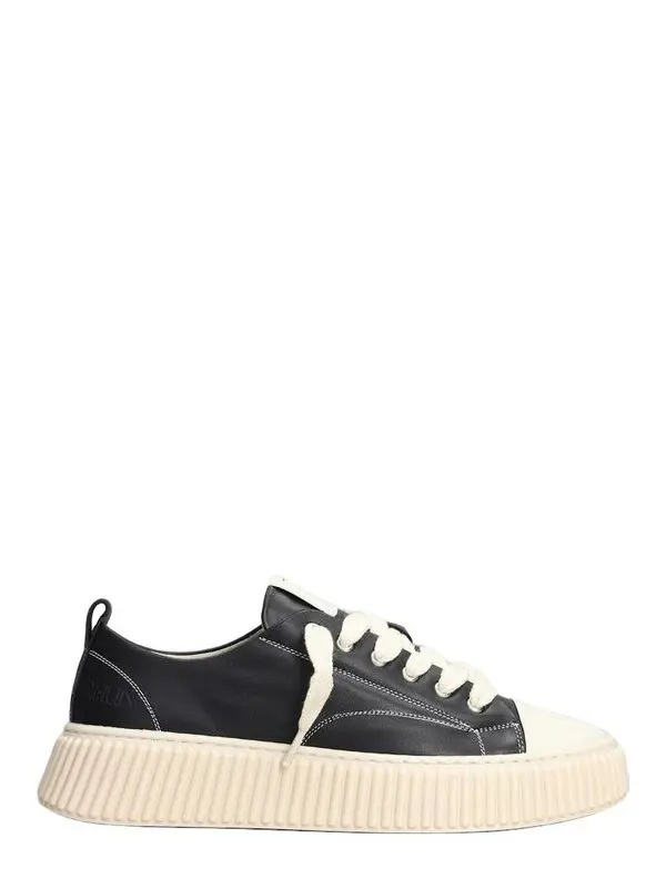 RHUN Leather Sneakers - Black