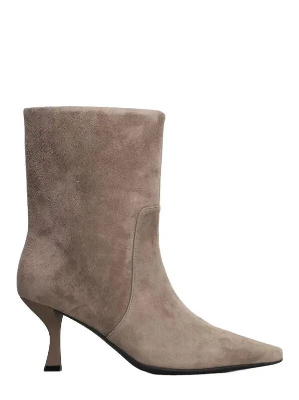 MARC ELLIS High Heel Ankle Boots - Brown