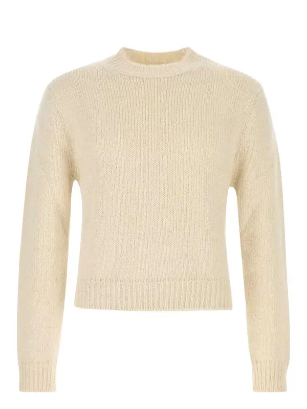 JIL SANDER Ivory Knitwear - White