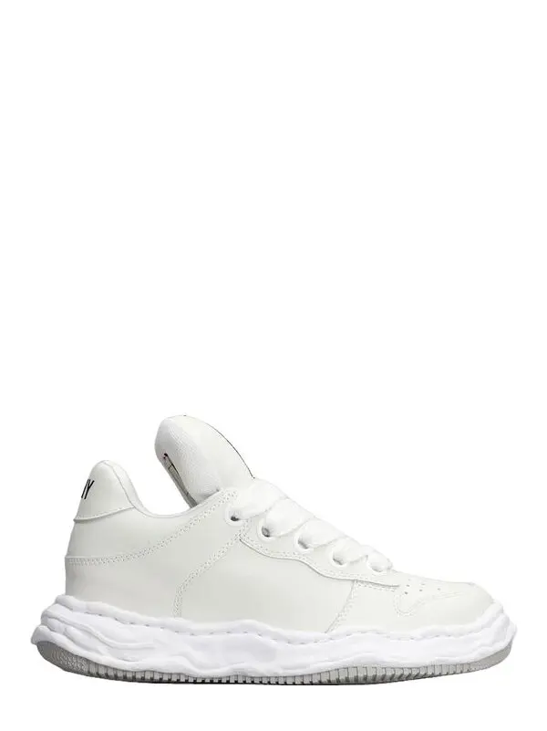 Mihara Yasuhiro Wayne Leather Sneakers - White