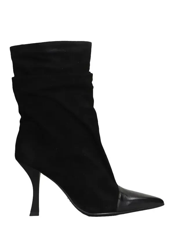 MARC ELLIS High Heel Ankle Boots - Black