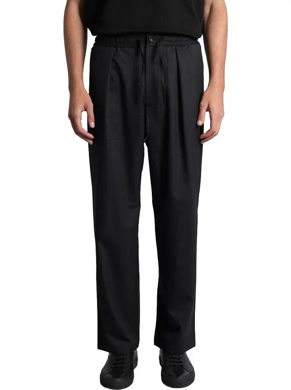 Attachment Straight Leg Pants - Black