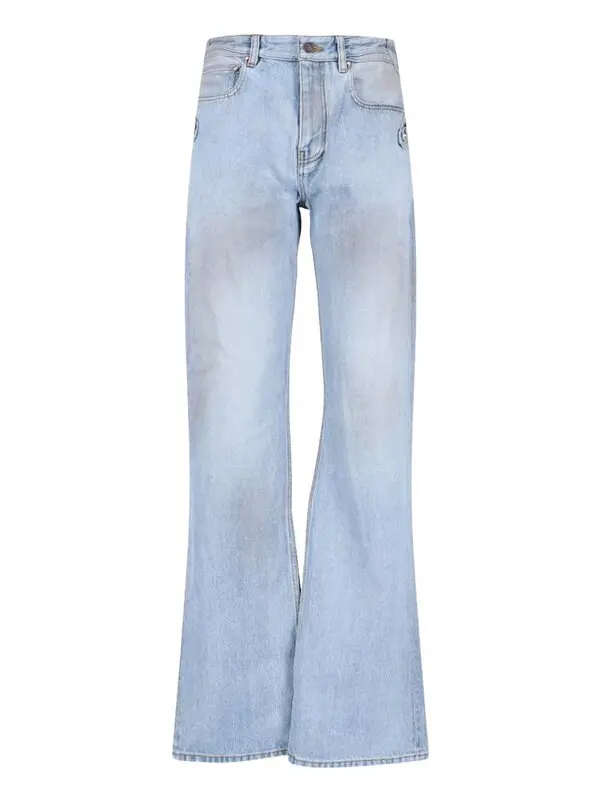 Balenciaga Flare Jeans - Blue