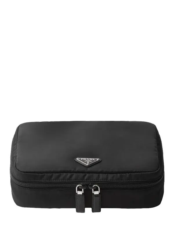 Prada Re-nylon Zipper Pouch - Black