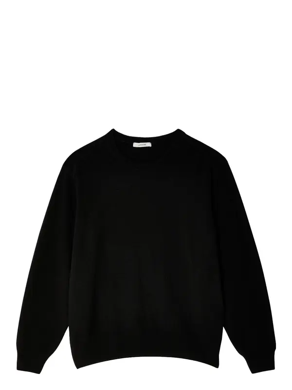 LEMAIRE Crew Neck Jumper - Black