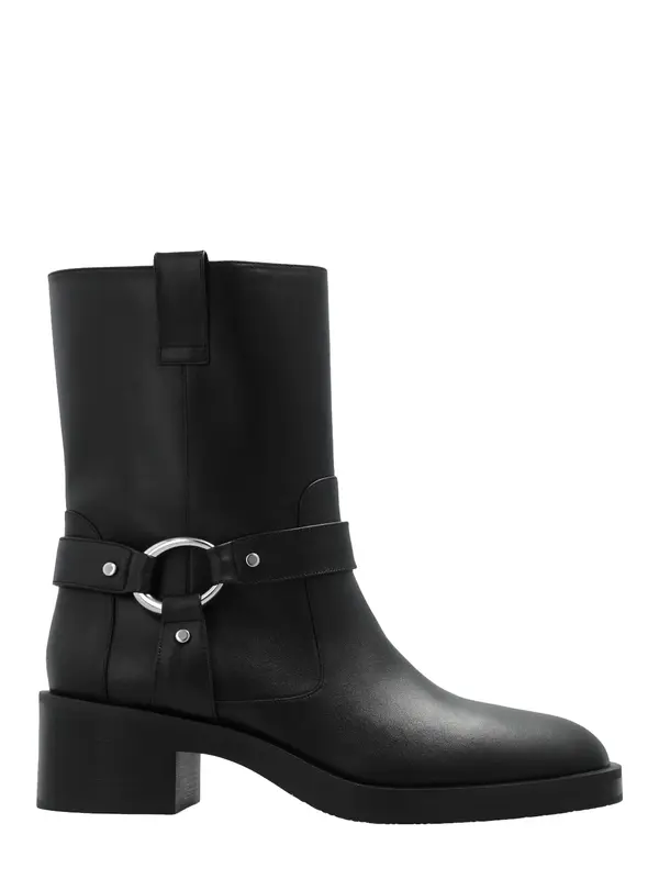 STUART WEITZMAN Jax Leather Boots - Black