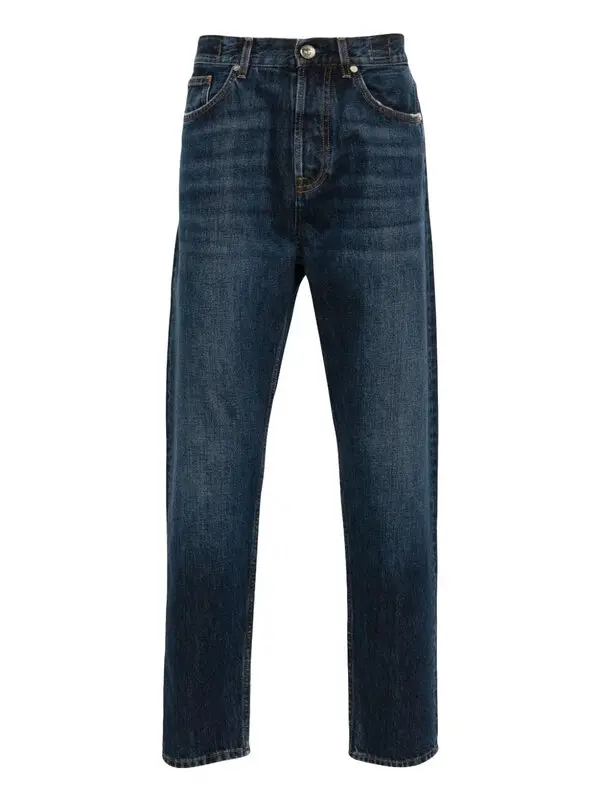 Eleventy Tapered-leg Jeans - Blue