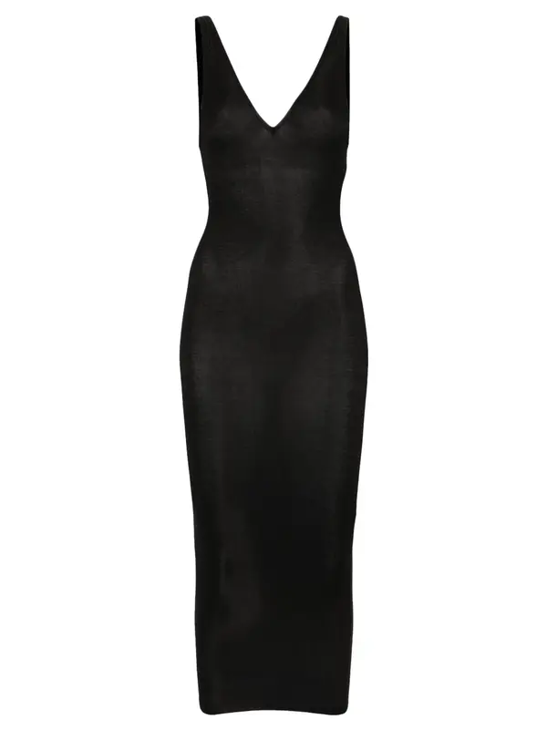MAISON CLOSE La Femme Amazone Open-back Dress - Black